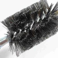 China Indusrial Double Spiral Steel Wire Boiler Tube Cleaning Brush for Heating Exchanger Equipment for sale
