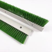 China TDF Custom Size Green Nylon Lath Brushes Plate Brushes With PVC Base for sale