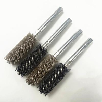 China Custom Size Nylon/Abrasive Wire Twisted Brush – Tube Cleaning & Deburring for sale