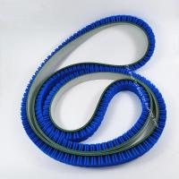 China Nylon/PP Bristle Flat Belt Brushes for Transverse Cleaning & Conveyance - Endless/Open-Ended Options for sale