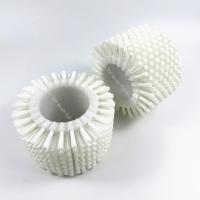 China Industrial Grade Zig-Zag Modular Roller Brush with Customizable Bristles for Partial Replacement for sale