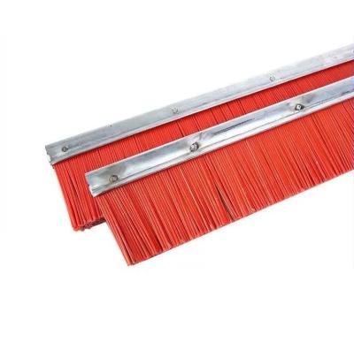 China Industry Cleaning Cement Concrete Block Strip Brush PP Plus Steel Wire  for Brick Machine for sale