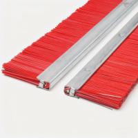 China Heavy Duty Nylon Plus Steel Wire Strip Brush for Concrete Block Brick Machine Mould for sale