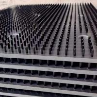 China PVC Board Lath Strip Flat Nylon Brush For CNC Machine for sale