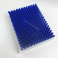 China High Density PVC base Nylon Lath Brush CNC Machine Sealing Brush for sale