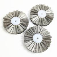 China Stainless Steel Wire Wheel Brush With Plastic Hub For Jewelry Polishing And Tarnish Removal for sale