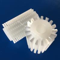 China Industrial Roller Brush Nylon Bristle PP Base Customizable Industrial Surface Treatment Tool for sale