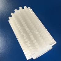 China Industrial Roller Brush Nylon Bristle PP Base Customizable Industrial Surface Treatment Tool for sale