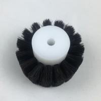 China Industrial Brush Wheel & Roller Nylon Bristle Plastic Core Deburring Cleaning Tool for sale