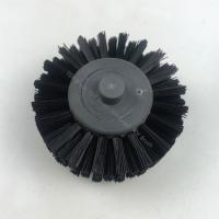 China Industrial Brush Wheel & Roller Nylon Bristle Plastic Core Deburring Cleaning Tool for sale
