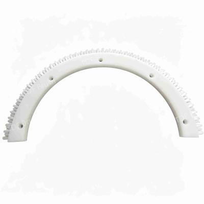 China Custom Semicircle Nylon Industrial Brush with Premium Nylon Filaments and Rugged Construction for Equipment Cleaning for sale