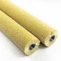 China Industrial Grade Cylindrical Sisal Roller Brush with Natural Sisal Fiber and Customizable Size for Metal Polishing for sale