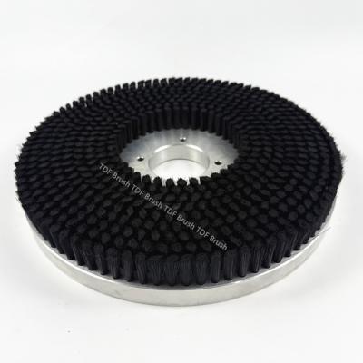 China Industrial Cleaning Brush With High Density Soft Nylon Fiber And Aluminum Alloy Base For Scratch-Free Cleaning for sale