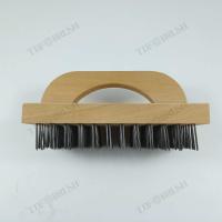 China Industrial Butcher Block Brush  with Carbon Steel and Stainless Steel Bristles for Rust Removal for sale