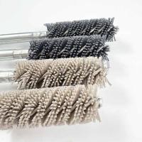 China Abrasive Nylon Tube Brush Silicon Carbide & Aluminum Oxide Internal Hole Deburring Pipe Brush for CNC Drilling Machine for sale