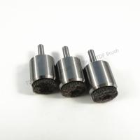 China Stainless Steel Wire End Brush for Precision Deburring with Customizable Diameter Flat Face for sale