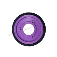 China Wear-resistant Pig Hair Stenter Brush with 3 Hole Fixation and Customizable Bristle Height for Textile Finishing Machines for sale