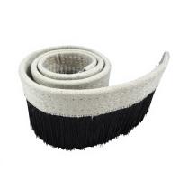 China Woodworking CNC Dust Boot Strip Brush Canvas Backed Nylon Bristle Dust Seal Brush for Router Dust Hood for sale
