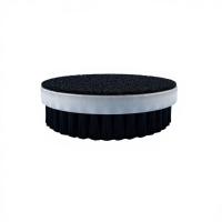 China Auto Detailing Round Scrub Brush Disc Hard Nylon Polisher Backing Plate Brush for Carpet Upholstery for sale