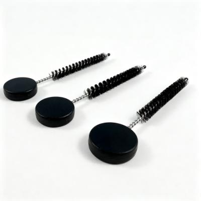 China Industrial Small Orifice Cleaning Tube Brush with Depth‑Stop Washer Nylon Bristle Twisted Wire Brush for Nozzle Inner Hole Service & Upkeep for sale
