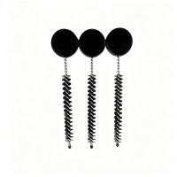 China Hand‑Use Precision Bore Cleaning Brush with Position Limiter Disc Nylon Twisted Wire Tool For Nozzle Jet Hole Tubing Repair Maintenance for sale