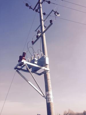 China Compact Pole Mounted High Voltage Reactive Power Compensation Devices GWBH Type for sale