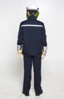 China Environmental ARC Flash Suit Anti-Splash With 3M Flame Retardant Reflective Strip for sale