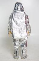 China Aluminum Foil Thermal Insulation Suit Clothing No Melting With Silver Color for sale