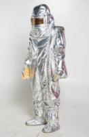 China Aluminum Foil Thermal Insulation Suit Clothing No Melting With Silver Color for sale