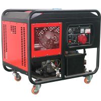 China 5kva 6kva 7kva Small Portable Diesel Generator Soundproof Quiet Home Generator for sale