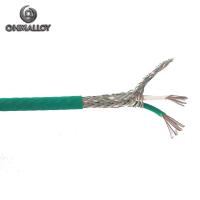 China PTFE ETFE Insulated Type K Thermocouple Extension Cable Stainless Steel Wire Sheath for sale