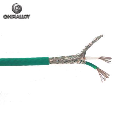 China PTFE ETFE Insulated Type K Thermocouple Extension Cable Stainless Steel Wire Sheath for sale