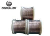 China Type T TP / TN Copper Bare Thermocouple Wire 0.1mm - 8.2mm Oxidized Surface for sale