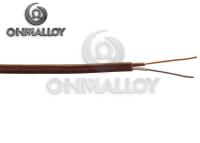 China PTFE / PVC / PFA Thermocouple Cable Type K with +NiCr / -NiAl Material for sale