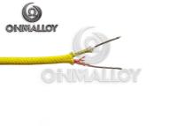 China +Chromel / -Alumel Conductor Extension Cable Type K With Vitreous Silica Insulation for sale