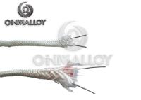 China White Type K Extension Cable Parallel Cable Construction 22kg / km Net Weight for sale