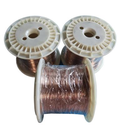 China UNS C17200 Alloy 25 Beryllium Copper Wire Dia 0.4mm CuBe2 for sale