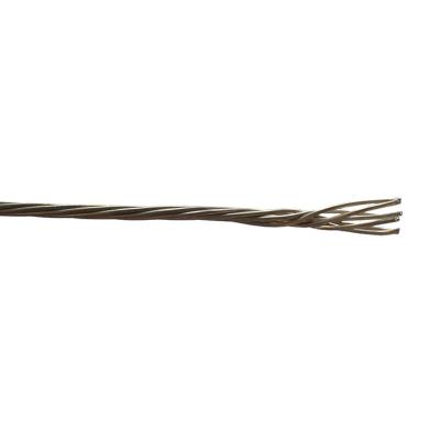 China 19 Strands Nickel 212 NiMn2 Wire Rope For Ceramic Spreader Mats Accessory for sale