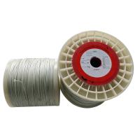 China 1.1mm Fiberglass Insulated NiCr80 / 20 Electrical Heating Wire 0.5mm OD for sale