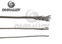 China Multi Stranded Nichrome Wire For Ceramic Pad Heater 19 Strands ROHS Approval for sale