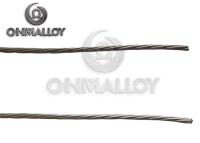 China 19 Strands NiCr 80/20 Nichrome Wire For Pink Ceramic Pad Heater High Temperature for sale