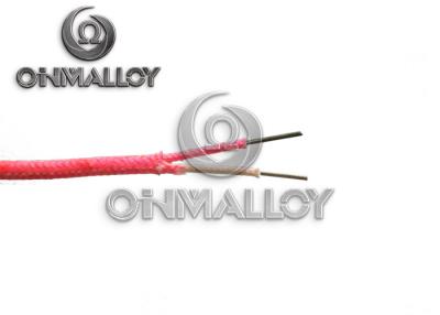 China 0.81mm AWG 20 Type K Thermocouple Extension Cable With Fiberglass Insulation for sale