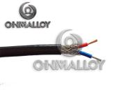 China 0.51mm Type K High Temperature Thermocouple Wire Fiberglass / Stainless Steel Braid for sale