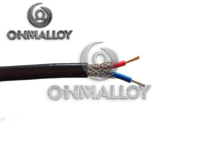 China 0.51mm Type K High Temperature Thermocouple Wire Fiberglass / Stainless Steel Braid for sale