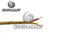China ANSI 96.1 Yellow / Red K Type Thermocouple Cable With High Temp Insulation 3.2mm for sale