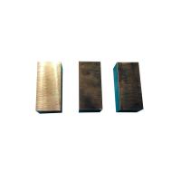 China QBe2 Beryllium Copper Alloy C17200 Flat Bar Size 30x35x75mm for sale