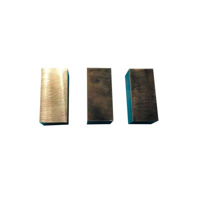 China QBe2 Beryllium Copper Alloy C17200 Flat Bar Size 30x35x75mm for sale