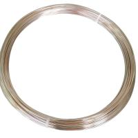 China BAg56CuZnSn BAg55ZnCuSn 2.5mm Silver Copper Eutectic Alloy Ag72Cu28 Brazing Wire for sale