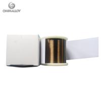 China Enameled Ni80Cr20 Wire 0.015mm with Good Insulation Performance and High Resistivity for Heating Elements for sale