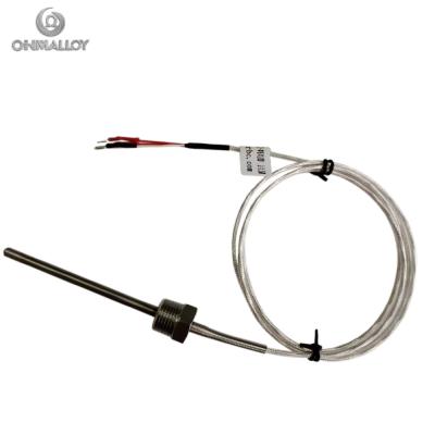 China 2 Wire Type PT100 Temperature Sensor 0.5mm - 10mm Diameter for sale